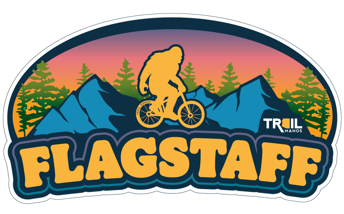 Flagstaff Decal (Free Shipping) – Trail Manos MTB Gloves